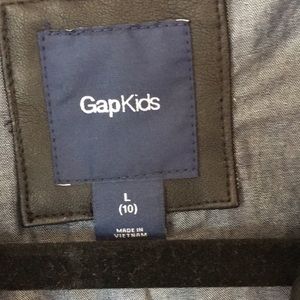 GAP | Jackets & Coats | Nwot Gap Girls Faux Leather Jacket Sz | Poshmark